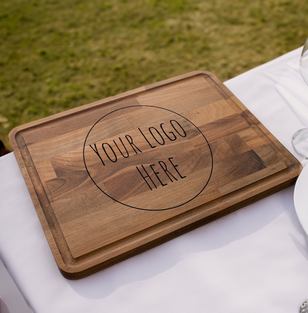 Custom Logo Board, Engraved Logo Board, Custom Cutting Board, Business ...
