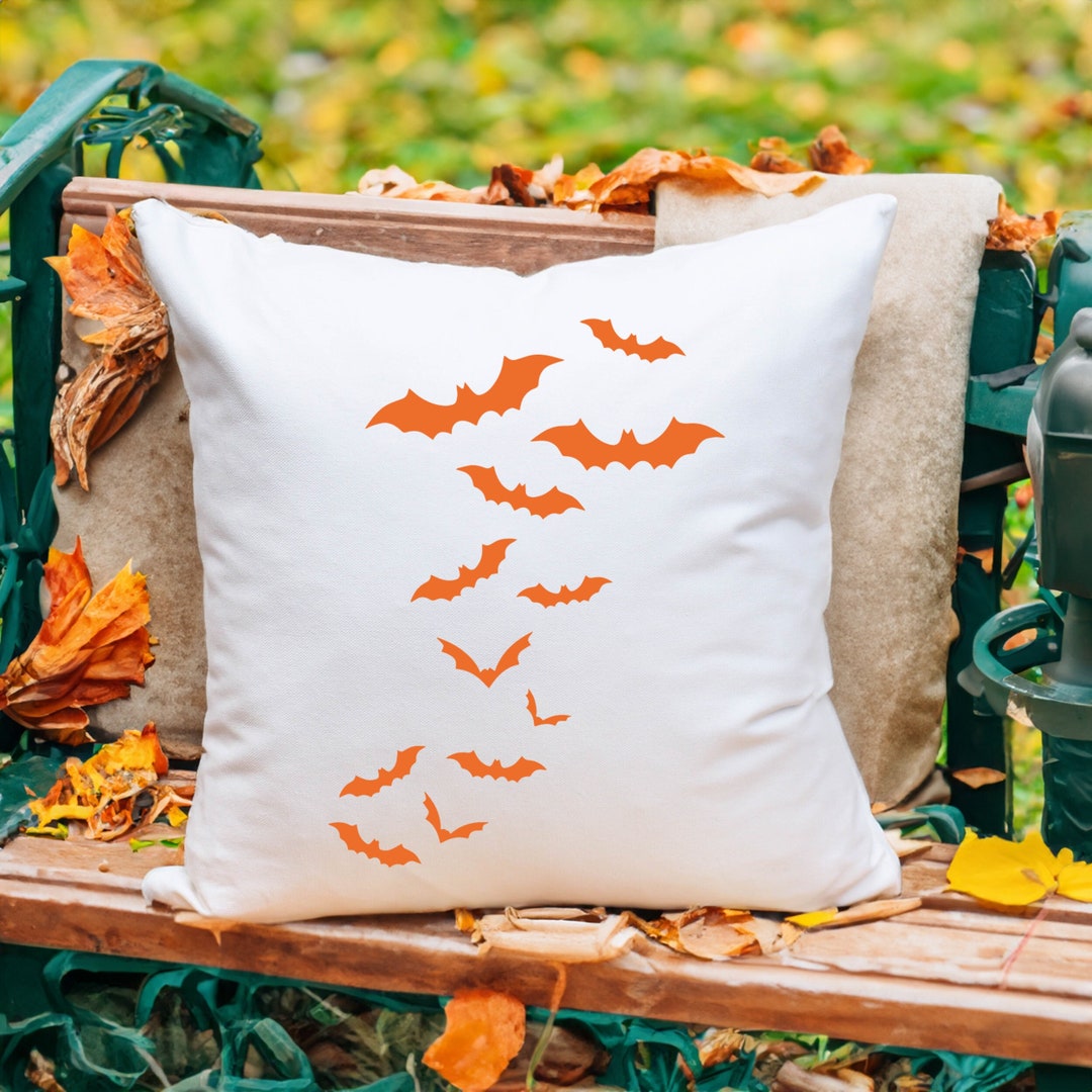 Bat Pillow, Halloween Pillows, Halloween Home Decor, Halloween ...