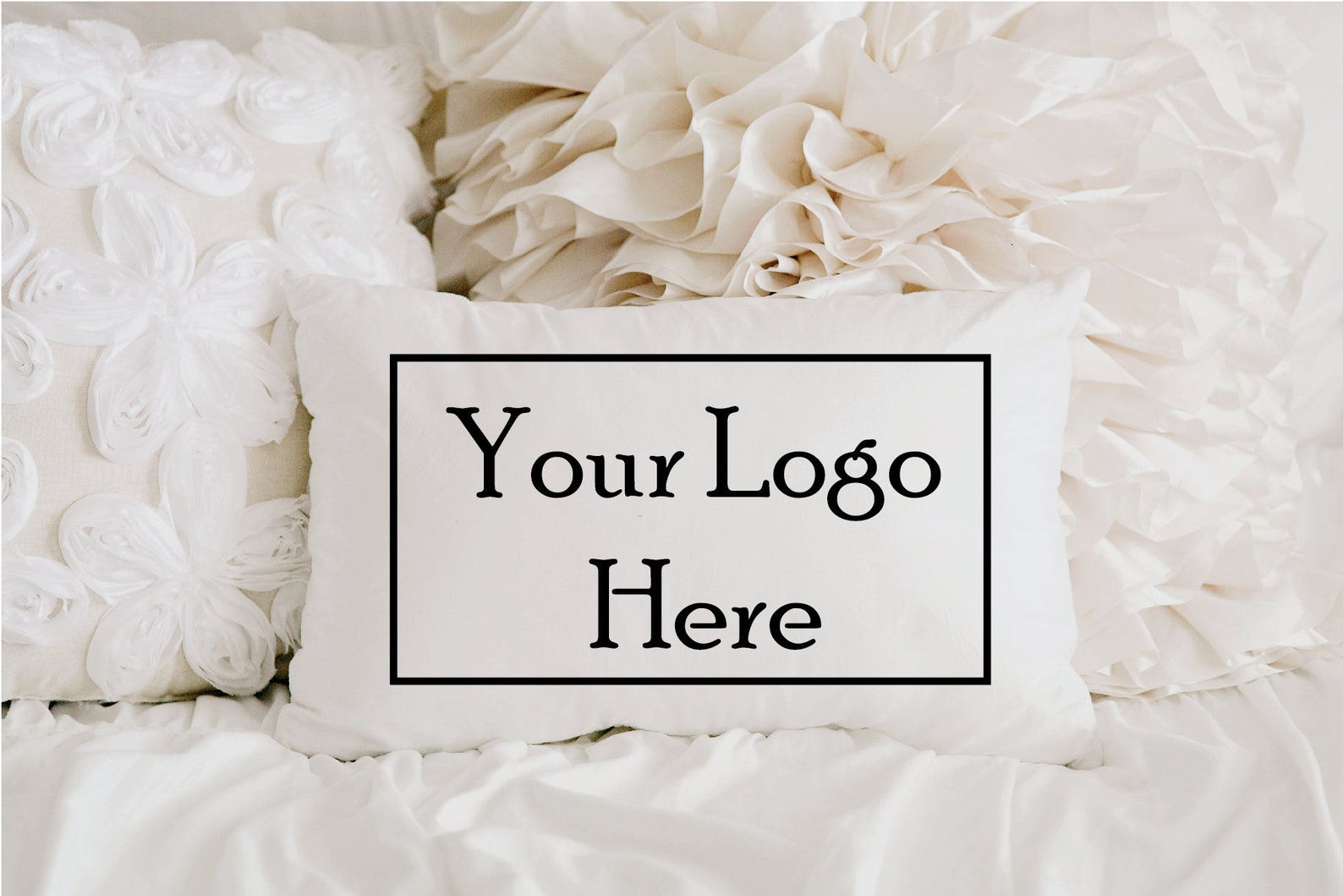 Logo Pillow Personalized Logo Pillow Custom Logo Pillow - Etsy