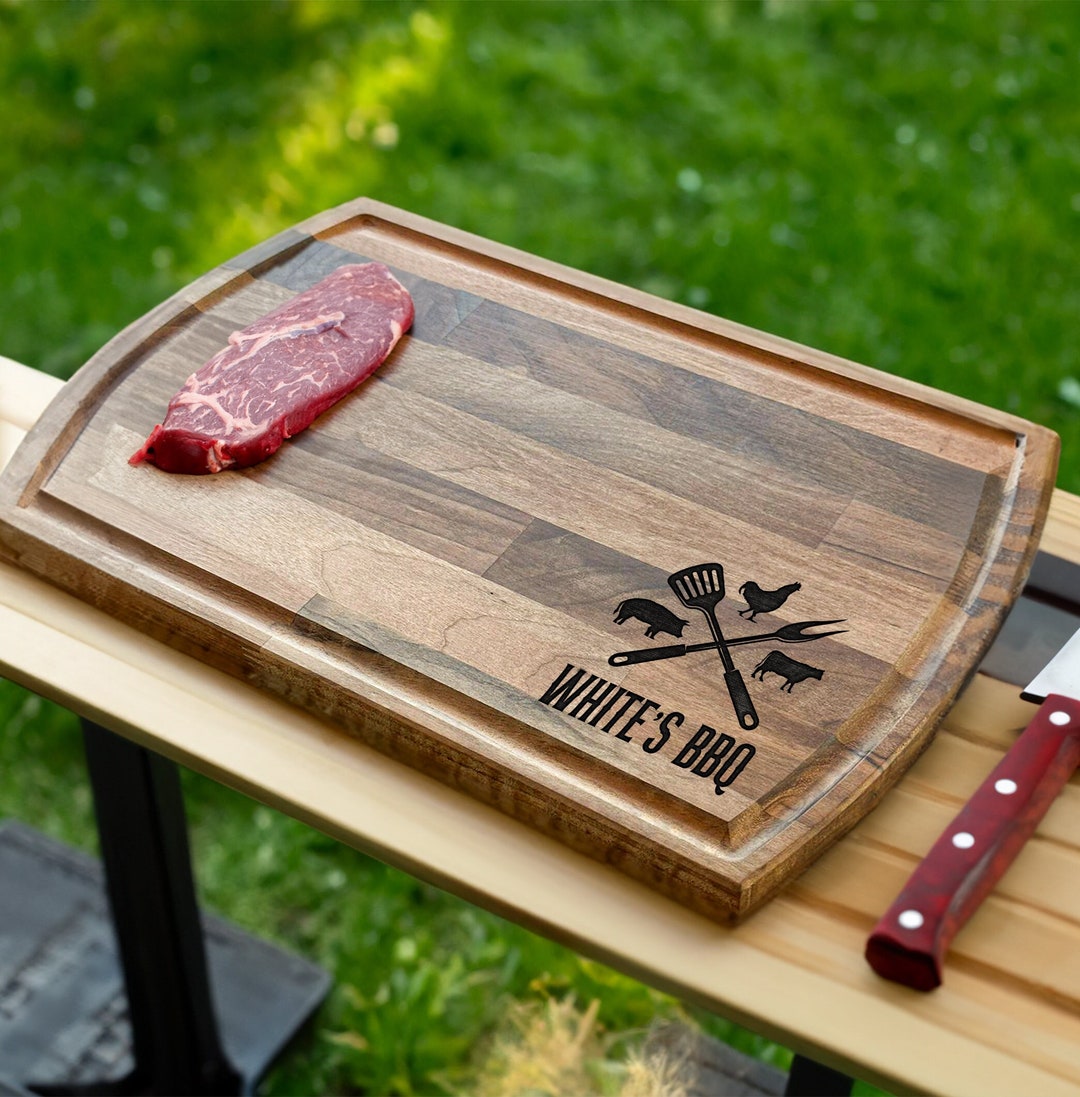 BBQ Cutting Board, Grill Cutting Board, BBQ Gifts, Grilling Gift ...
