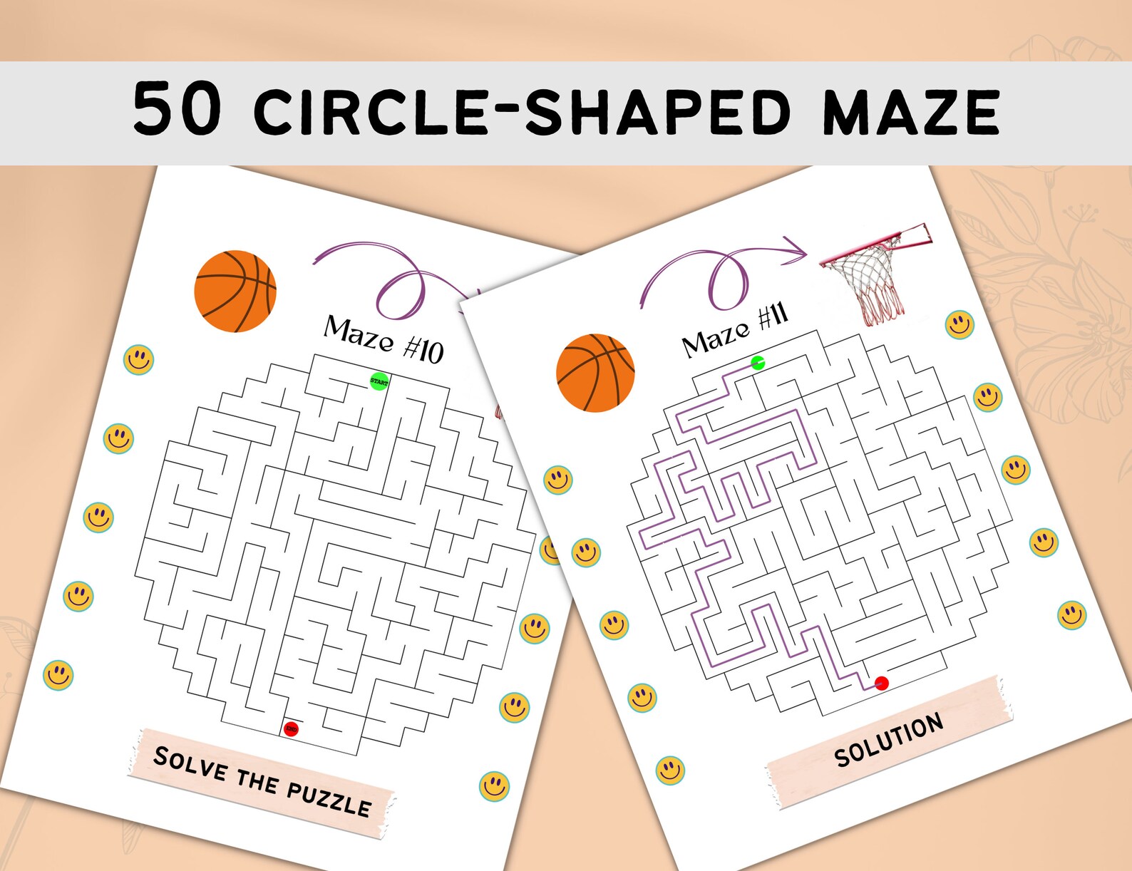 200 Easy Maze Worksheets for Toddles, Kids, and Teens - Printable Maze ...