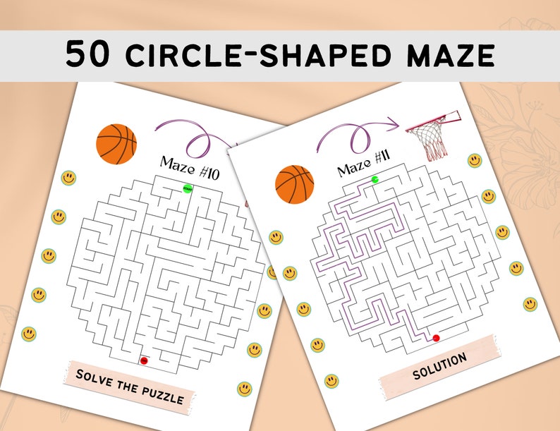 200 Easy Maze Worksheets for Toddles, Kids, and Teens - Printable Maze ...