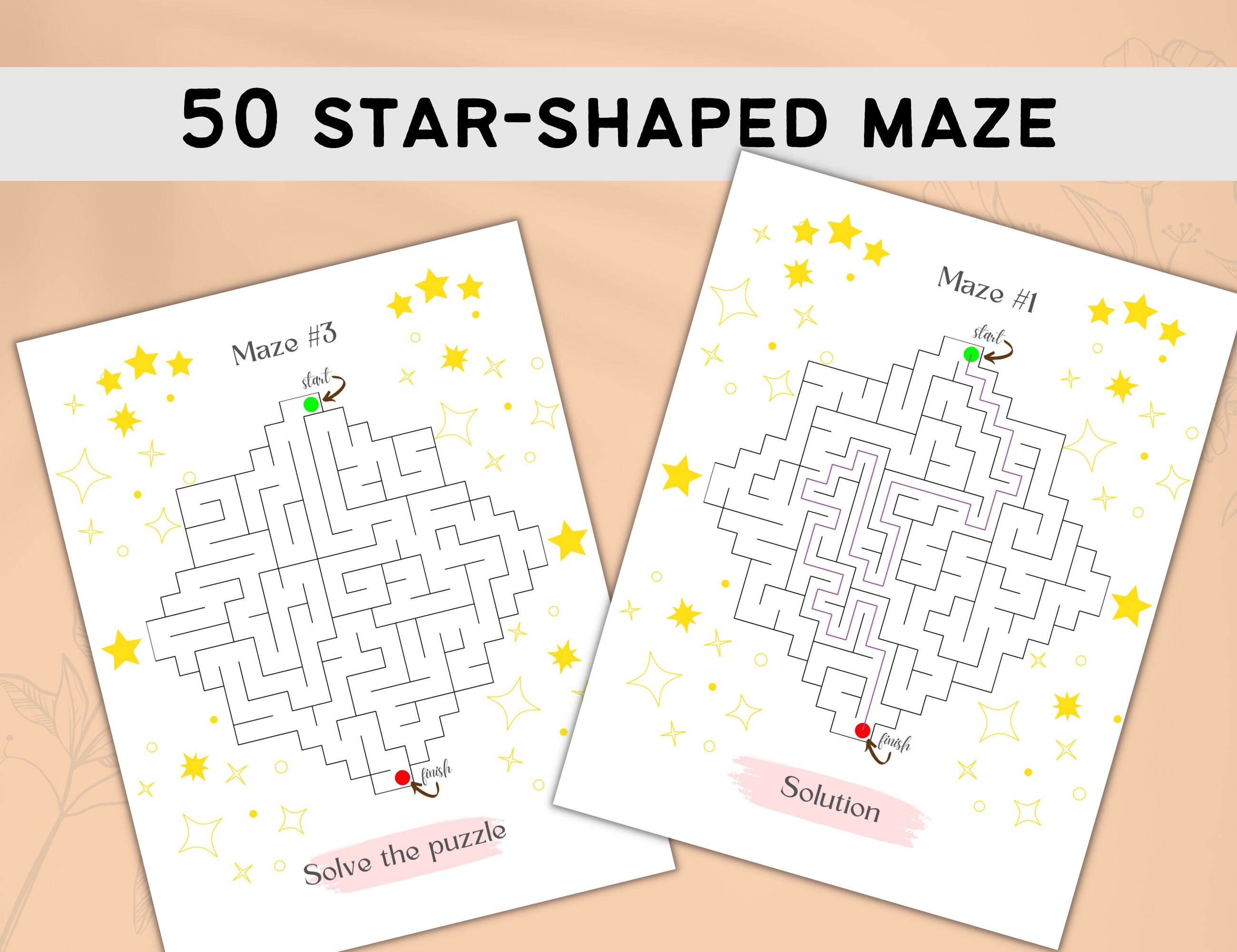 200 Easy Maze Worksheets for Toddles, Kids, and Teens - Printable Maze ...