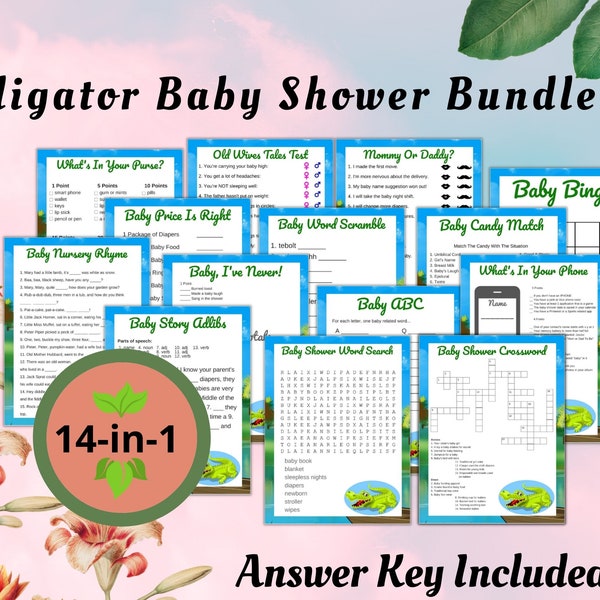 Alligator Shower - Etsy