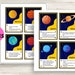 Printable Classroom Bulletin Poster Wall Decor Solar System Poster ...