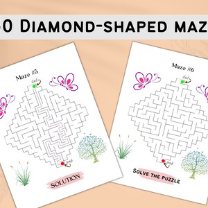 200 Easy Maze Worksheets for Toddles, Kids, and Teens - Printable Maze ...