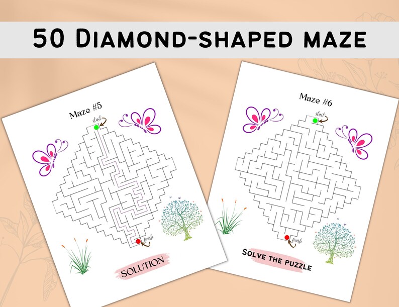 200 Easy Maze Worksheets for Toddles, Kids, and Teens - Printable Maze ...