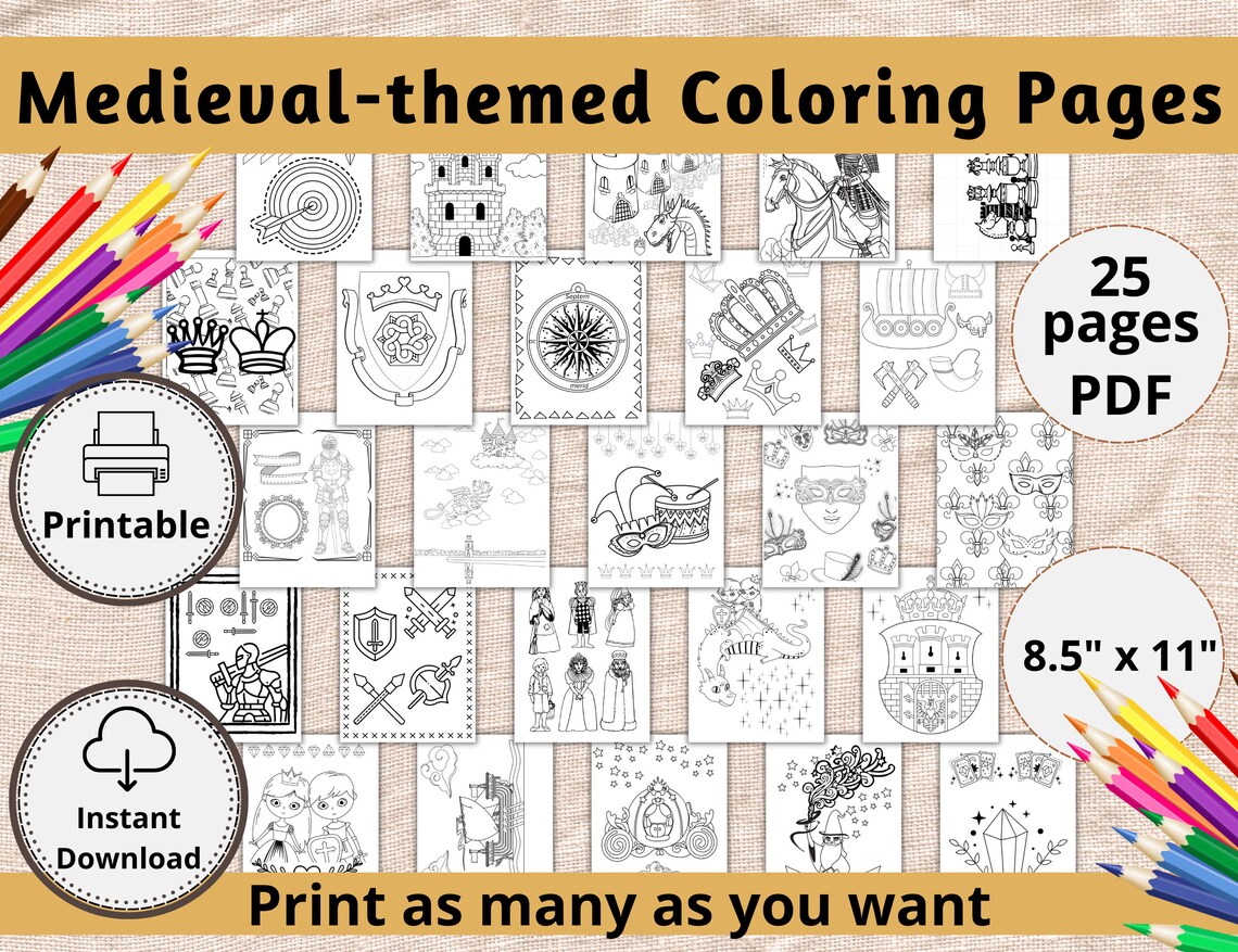 Coloring Pages for Toddlers and Pre-schoolers 25 PDF Files - Learn How ...