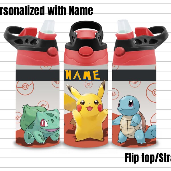 Pikachu Water Bottles - Etsy