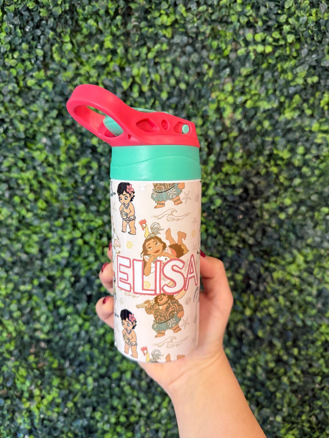 Kids Personalized Spidey and Friends 12oz Insulated Straw Cup, Custom ...