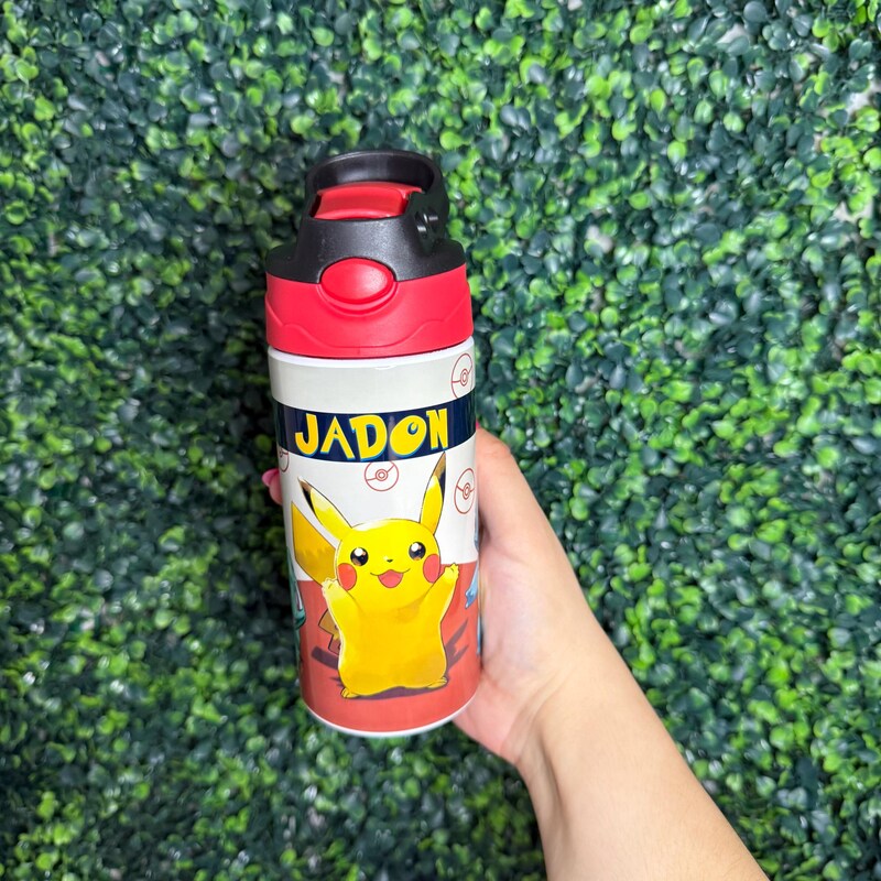 Pikachu Water Bottles - Etsy