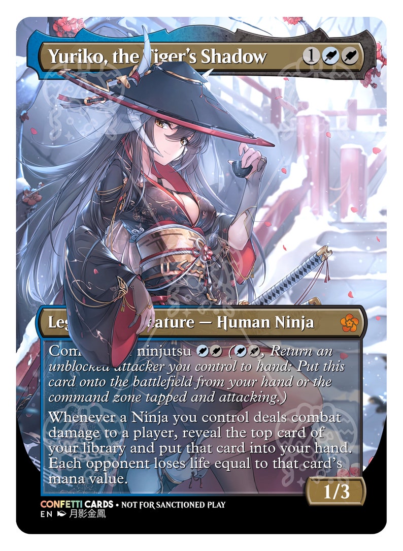 Yuriko the Tiger's Shadow - Etsy