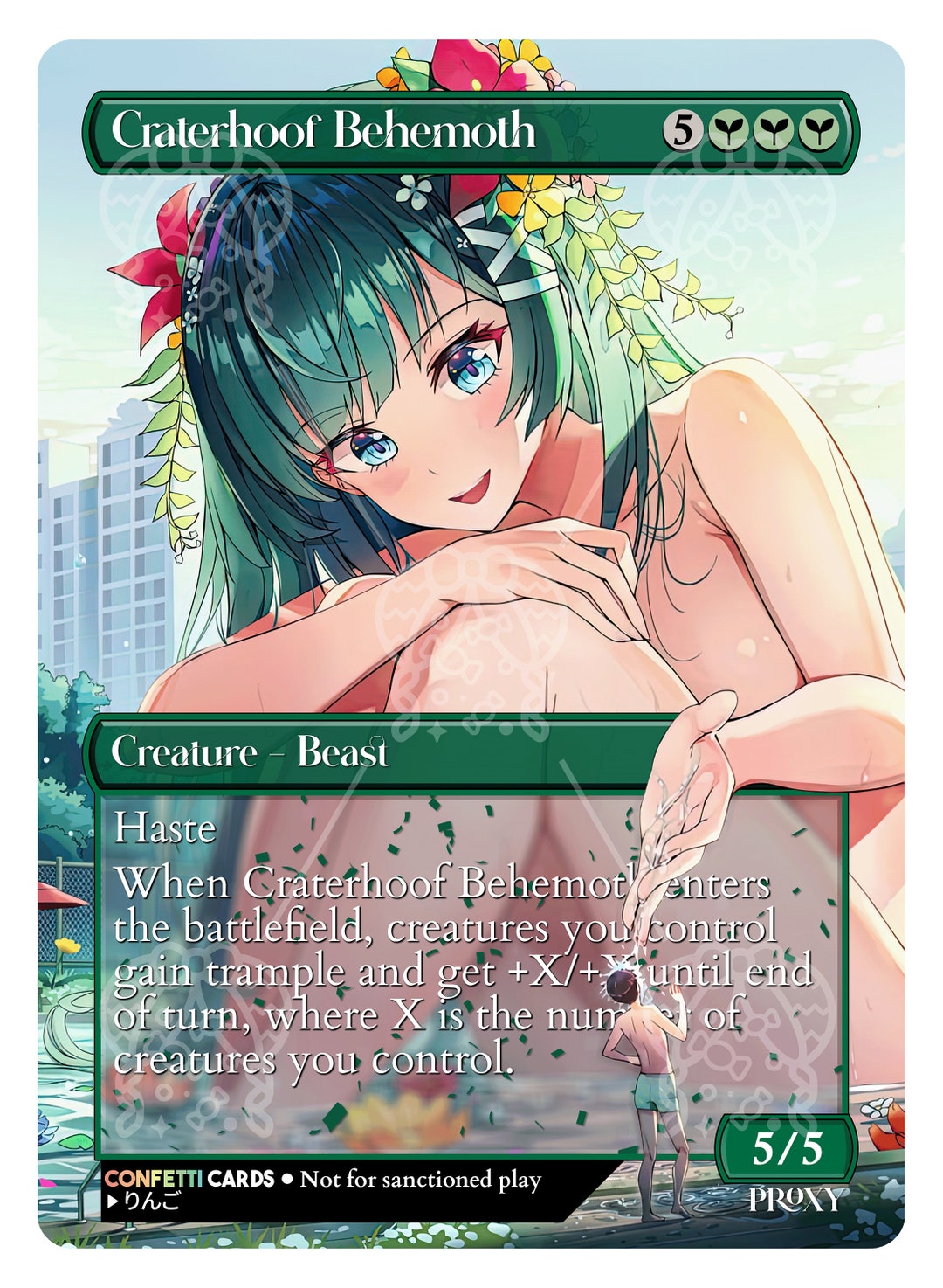 Craterhoof Behemoth - Etsy