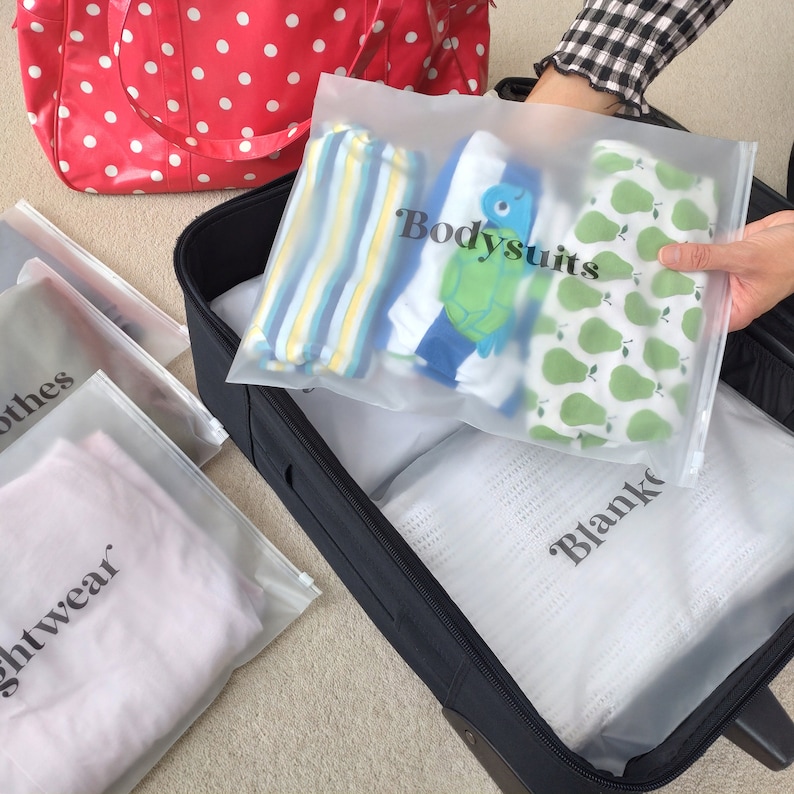 21-piece Baby Hospital Bag Organizer Pouches Maternity Essentials Baby ...