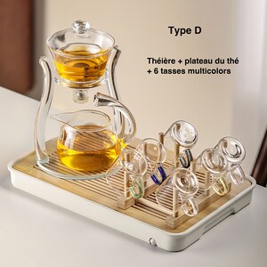 Modern Glass Teapot With Infusion Time Control Design and Handmade With ...