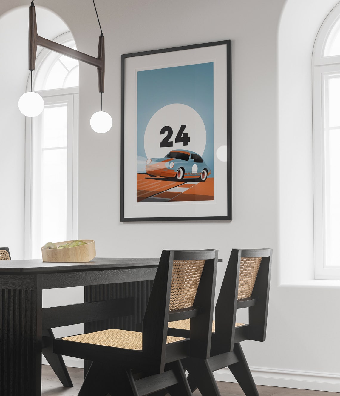Porsche 911 Le Mans Gulf Livery Digital Poster / Image Download ...