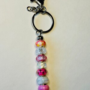 Beaded Keychain, Key Holder, Backpack Jewelry - Etsy
