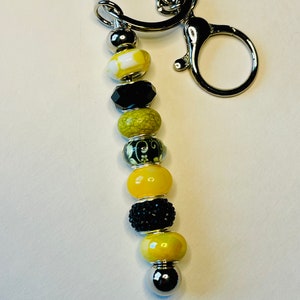 Beaded Keychain, Key Holder, Backpack Jewelry - Etsy