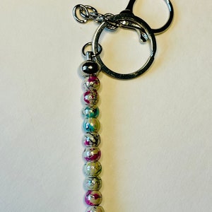 Beaded Keychain, Key Holder, Backpack Jewelry - Etsy