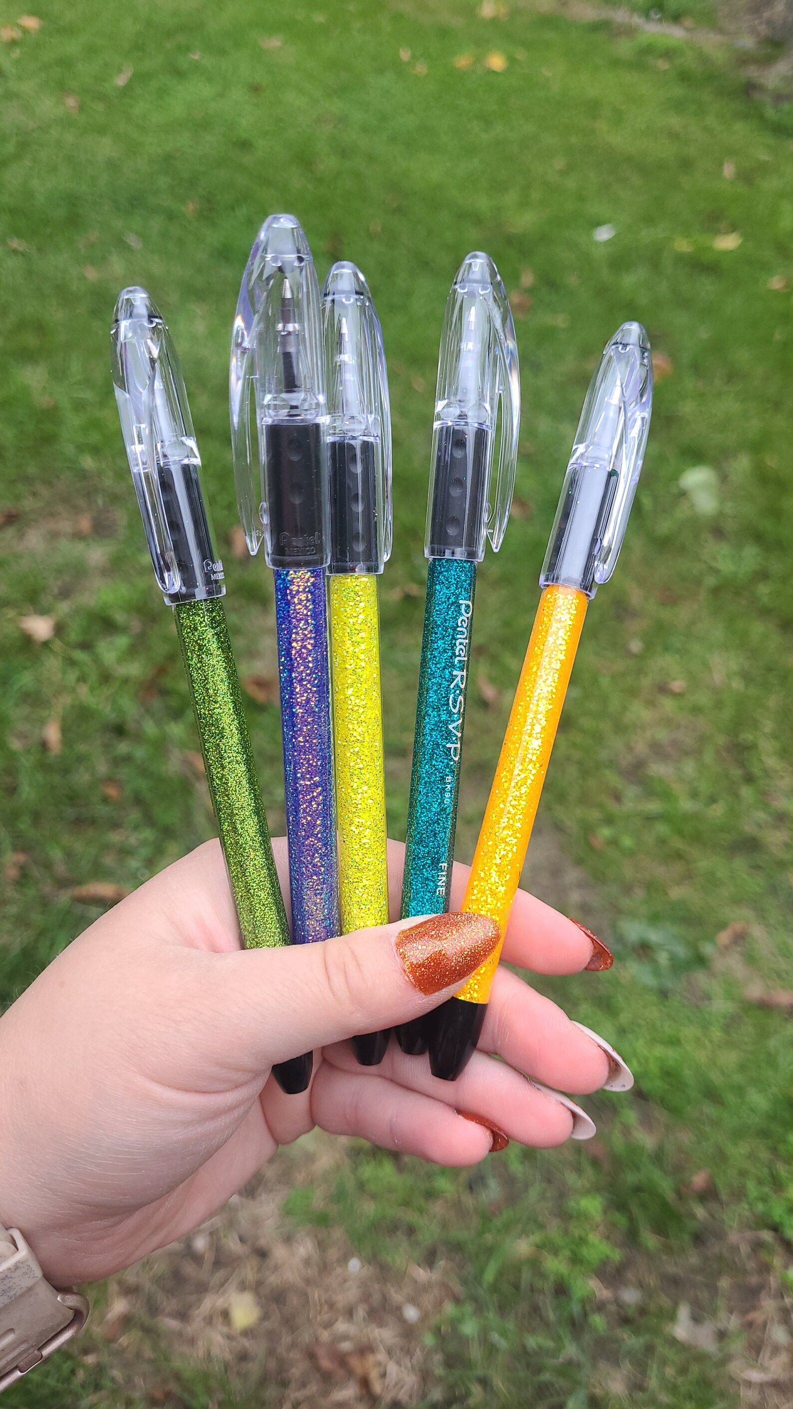Simple Glitter Pentel Ballpoint Pens - Etsy