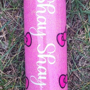 20oz Hello Kitty Glitter Tumbler - Etsy