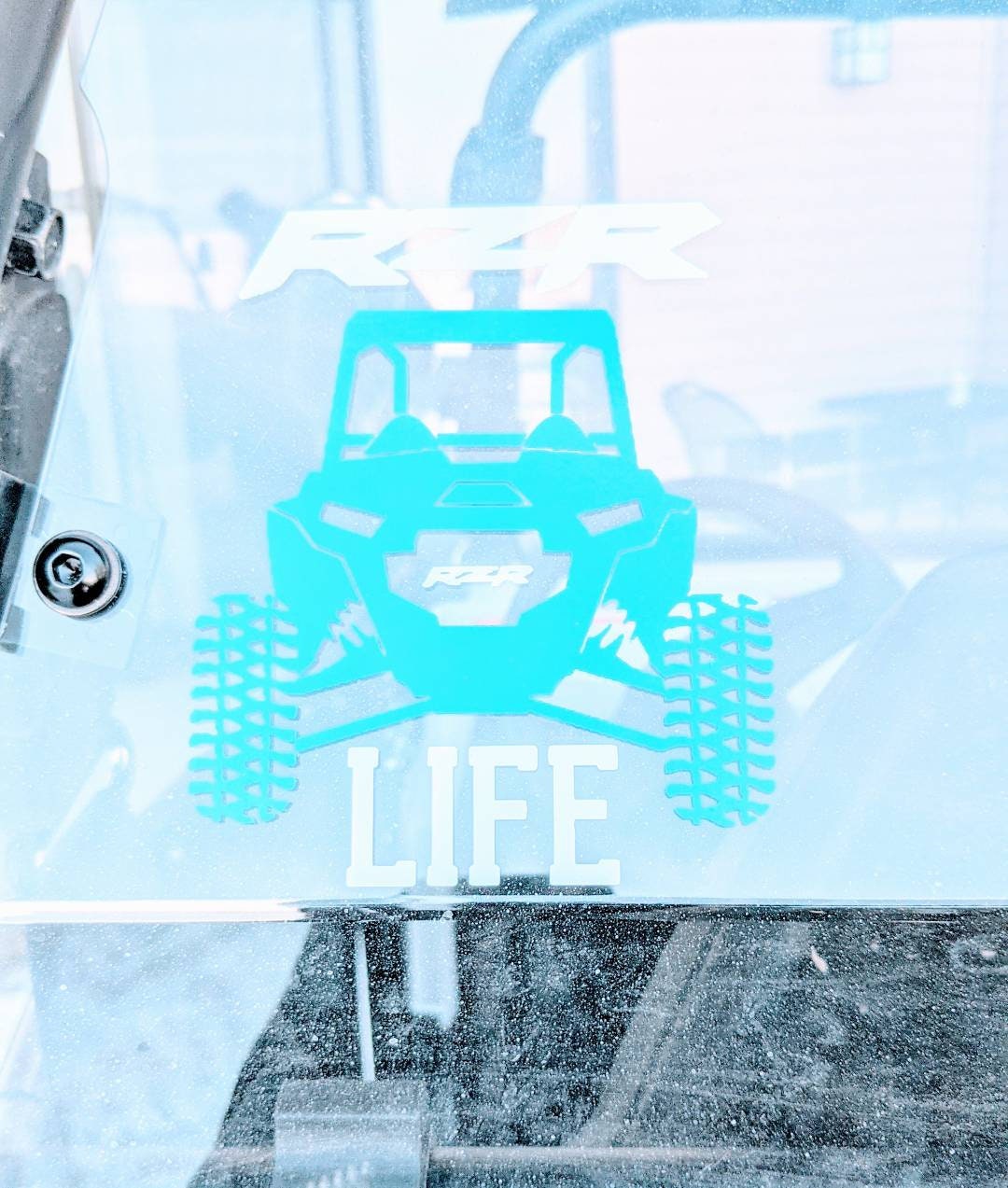 RZR Life Vinyl Decal available in Any Color - Etsy