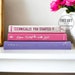 Pastel Pink Decorative Book Bundle Light Pink Decor Books for Shelf ...