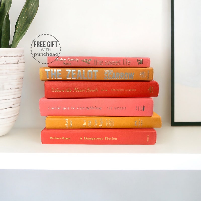 Decorative Books - Etsy