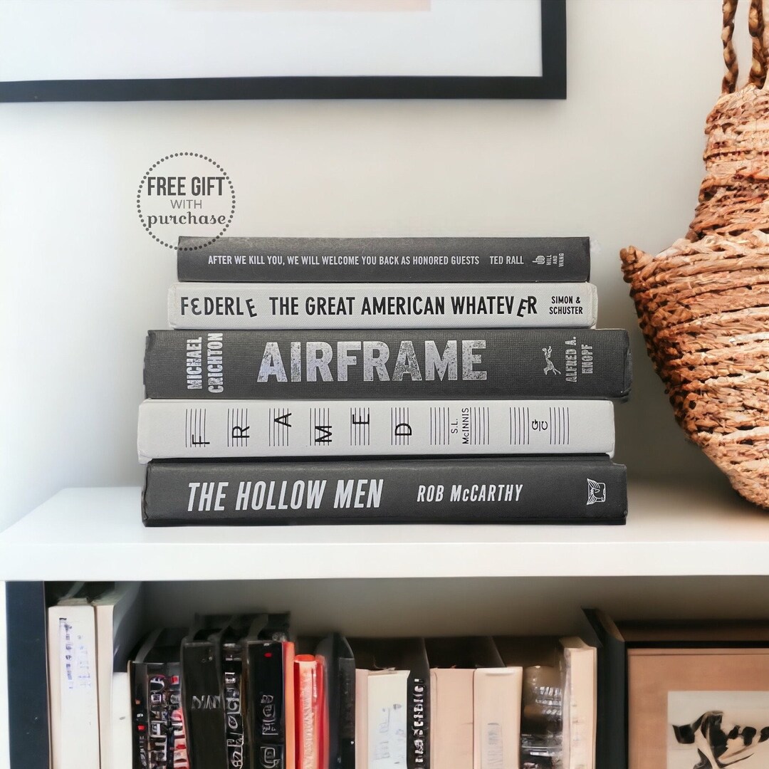 Decorative Book Set for Home Decor - Coffee Table Books - Etsy