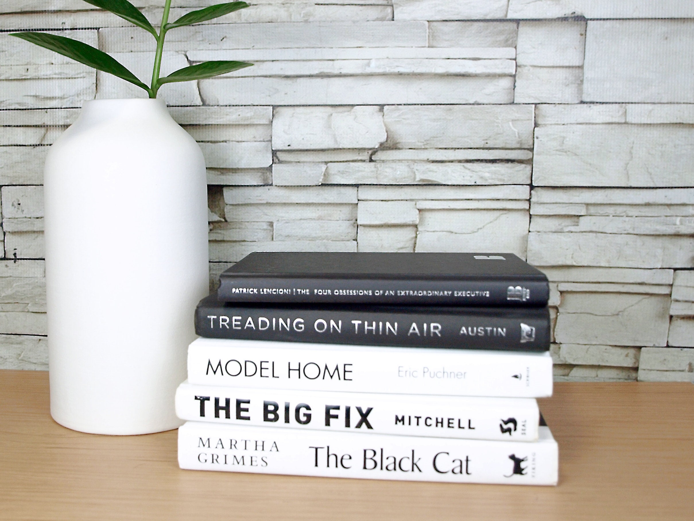 Set of Black and White Home Decor Books Books for Modern Home - Etsy