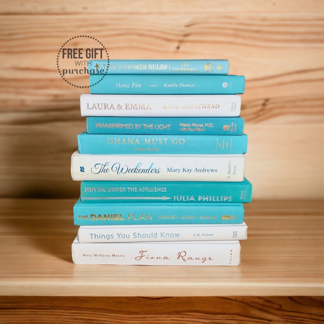 Decorative Coffee Table Books Set Beach Decor for Home and Table ...