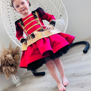 Red Nutcracker Tutu Dress: Girl's Christmas Circus Costume - Etsy