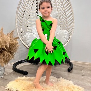 Green Pebbles Costume, Stone Age Brithday Dress, Flintstones Dresses ...