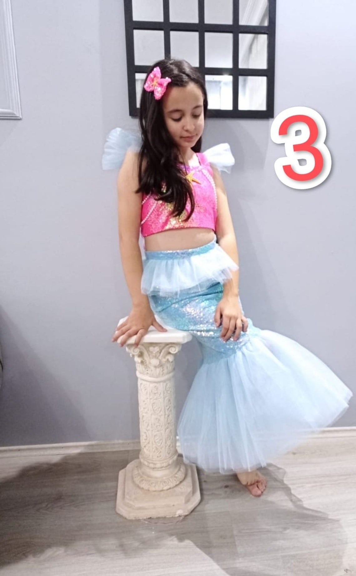 Ariel Mermaid Dress Mermaid Costume Princess Mermaid - Etsy