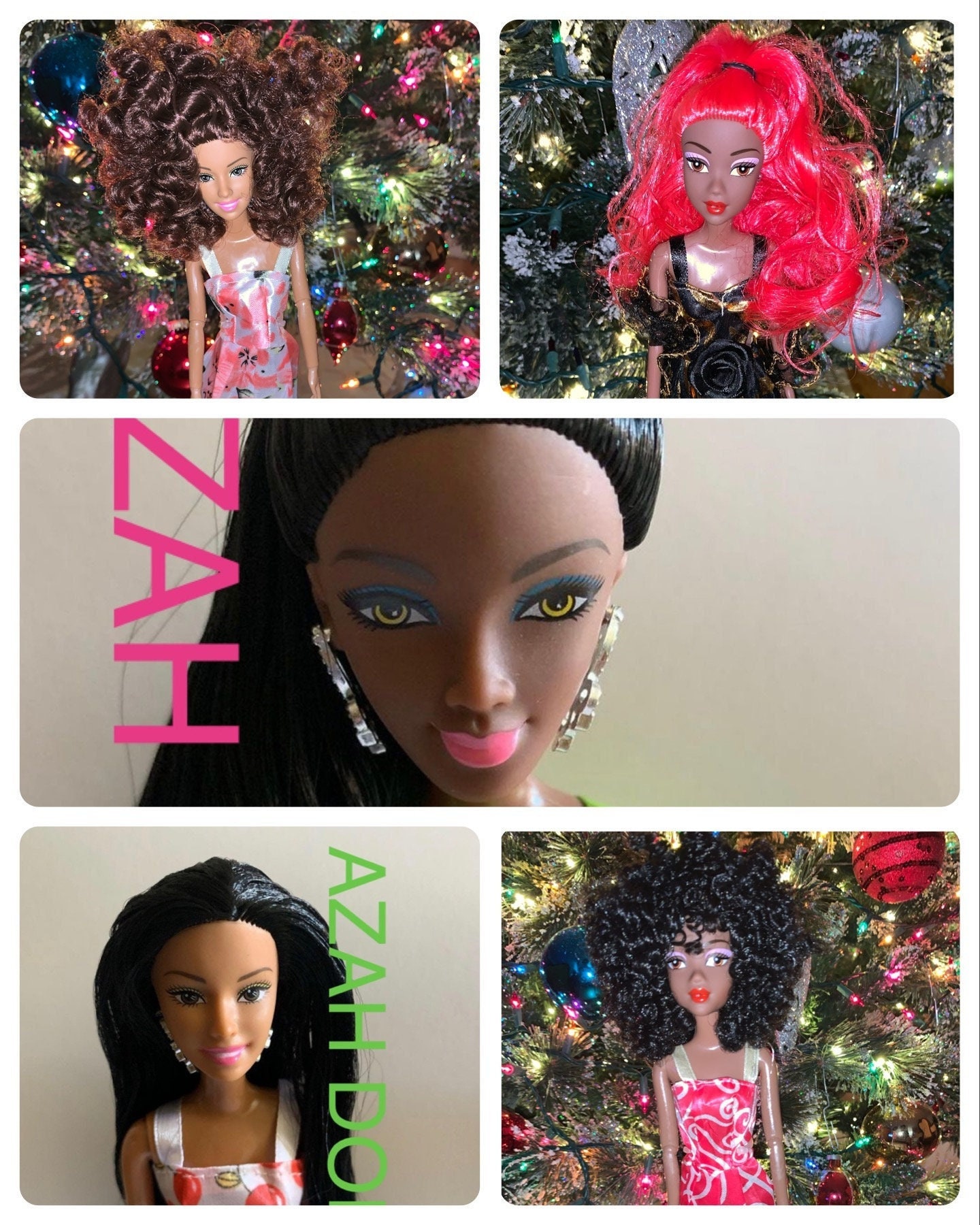 African American Dolls - Latin Dolls - Muneca - Black Barbie - Black ...