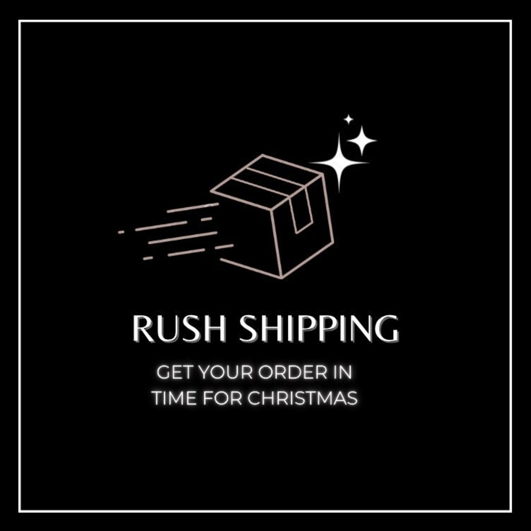 RUSH SHIPPING - Etsy