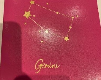 Gemini Journal Gemini Diary Gemini Book Gemini Print Gift - Etsy