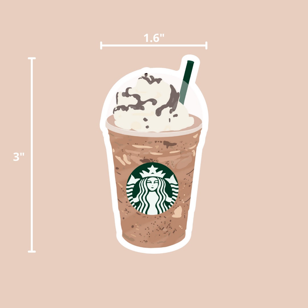 Starbucks Frappucino Sticker, Java Chip, Frappe, Mocha , Coffee ...