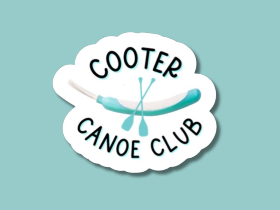 Cooter Canoe Club Sticker, Nurse Sticker, Cna Sticker, Physician ...