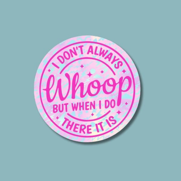 Whoop Stickers - Etsy