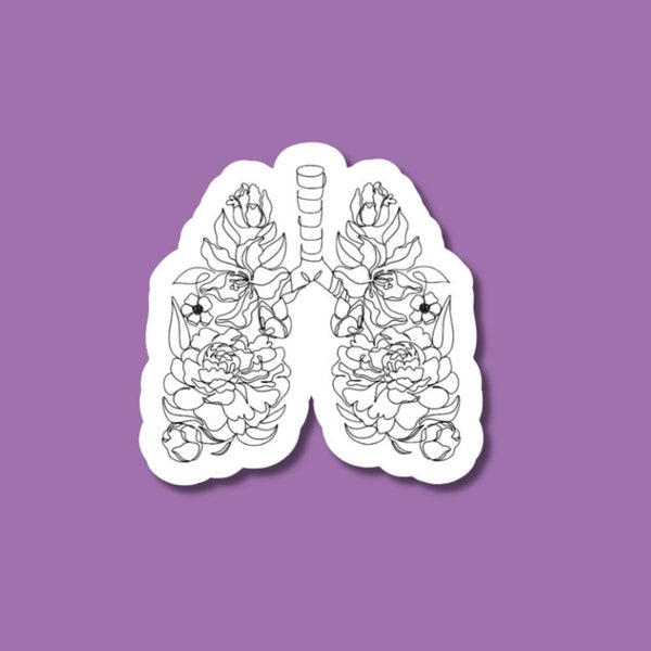 Lung Transplant Stickers - Etsy