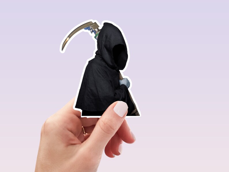 Grim Reaper Laryngoscope Sticker Respiratory Stickers - Etsy