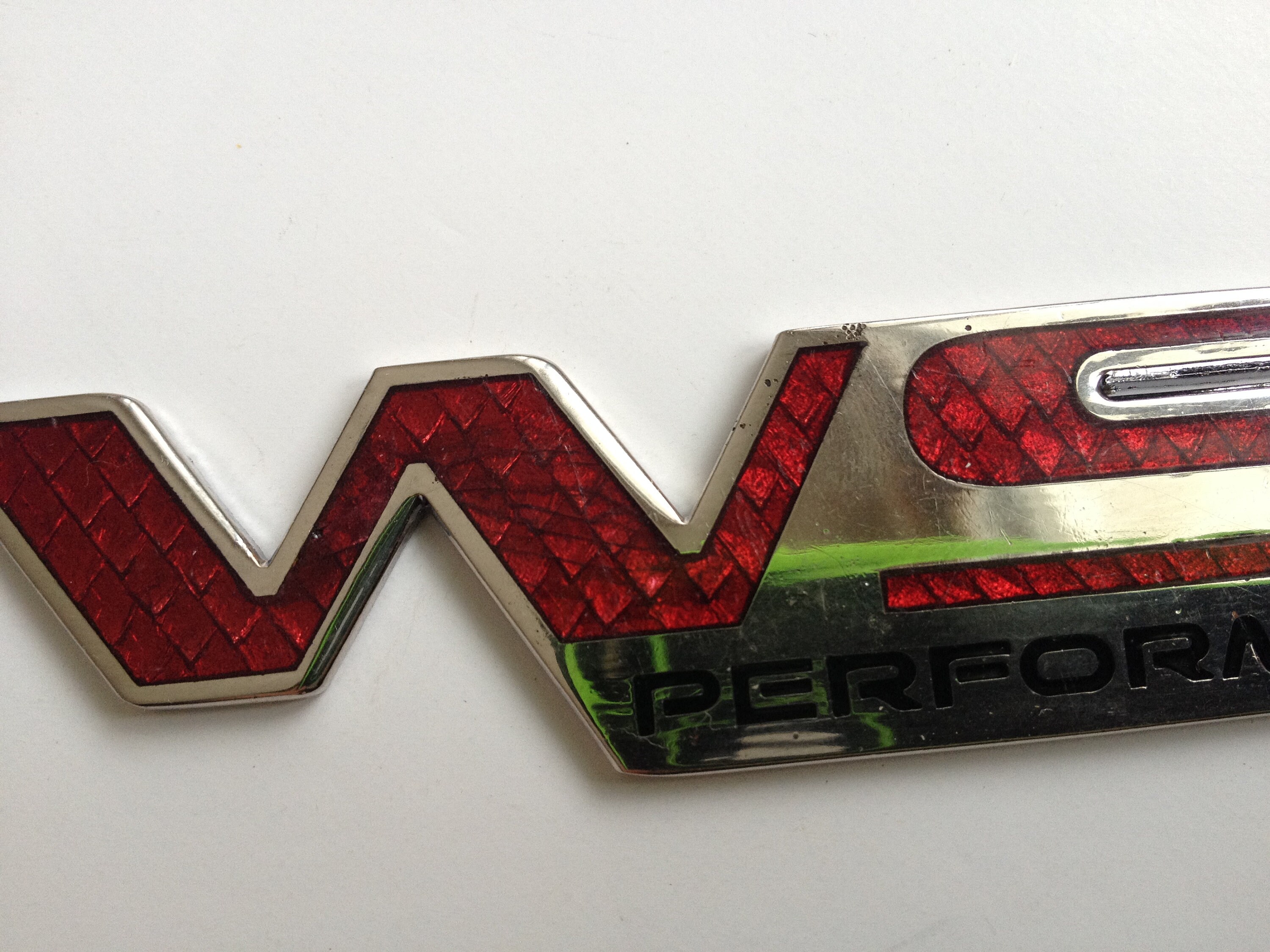 Trans Am WS6 Original Badge Name Nameplate Letters Emblem Metal Chrome ...