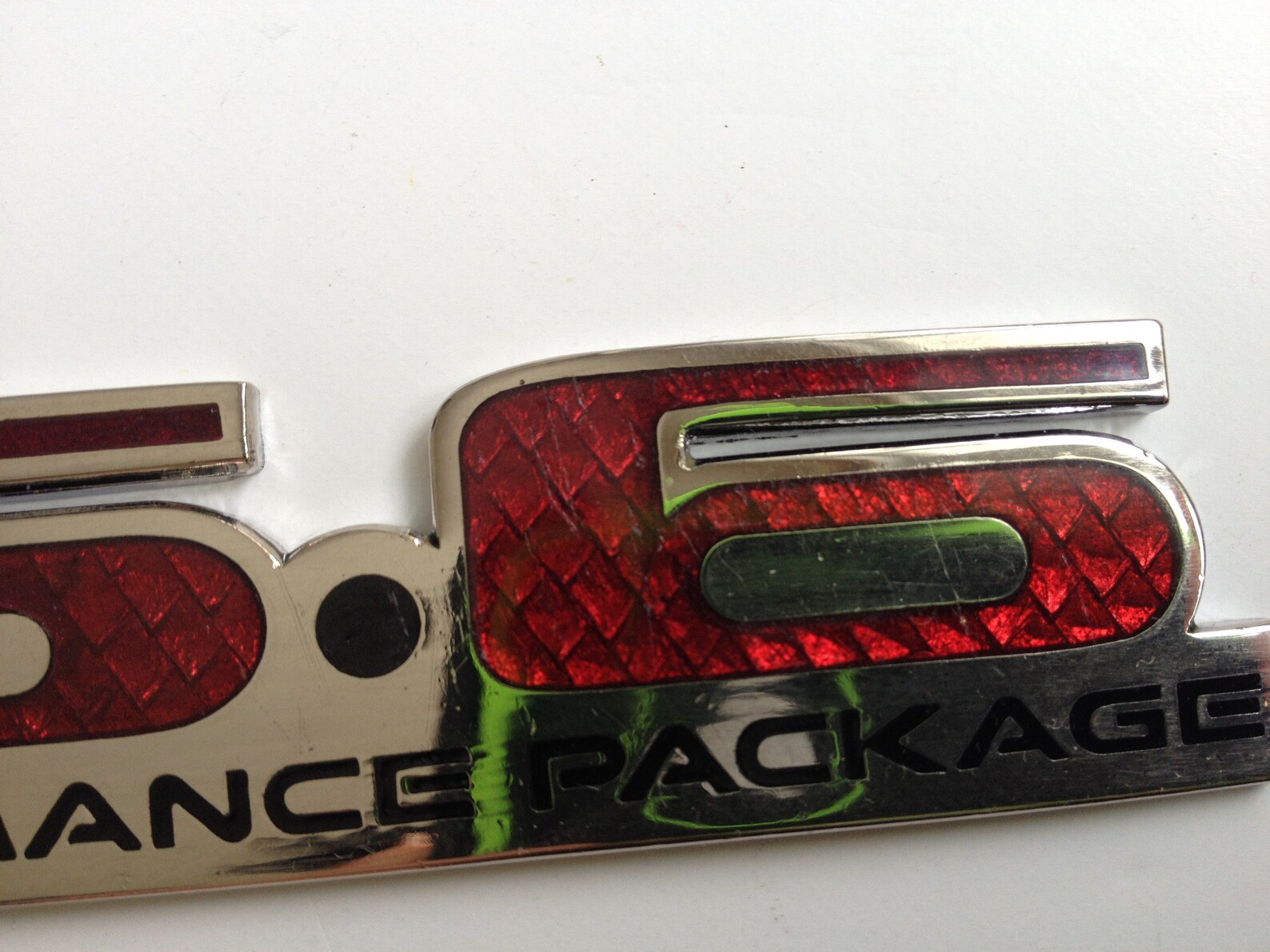 Trans Am WS6 Original Badge Name Nameplate Letters Emblem Metal Chrome ...