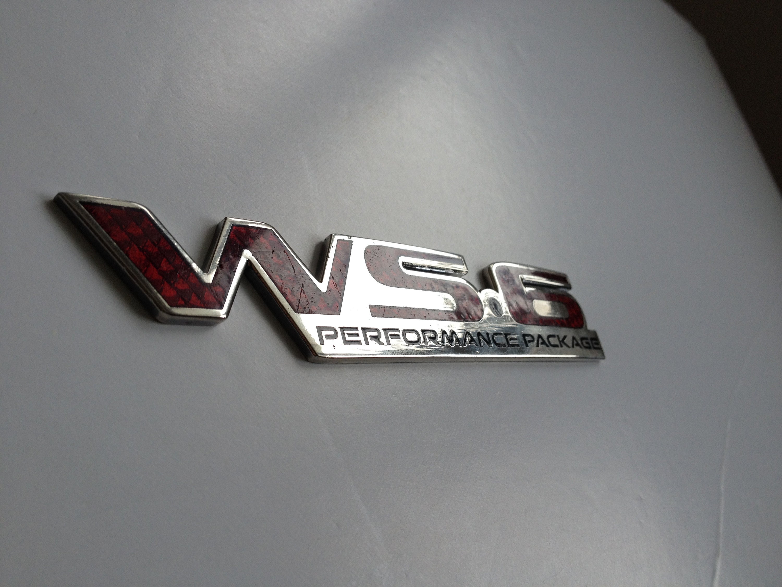 Trans Am WS6 Original Badge Name Nameplate Letters Emblem Metal Chrome ...