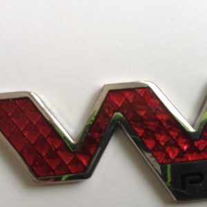 Trans Am WS6 Original Badge Name Nameplate Letters Emblem Metal Chrome ...