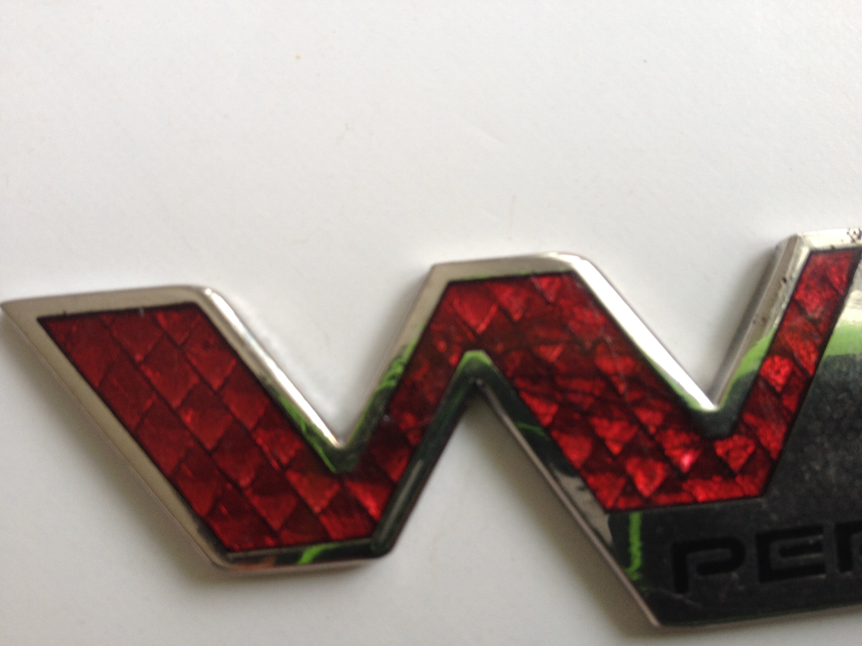 Trans Am WS6 Original Badge Name Nameplate Letters Emblem Metal Chrome ...