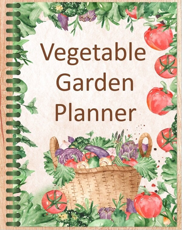 Digital Vegetable Herb Garden Planner, Gardening Log Organizer ...