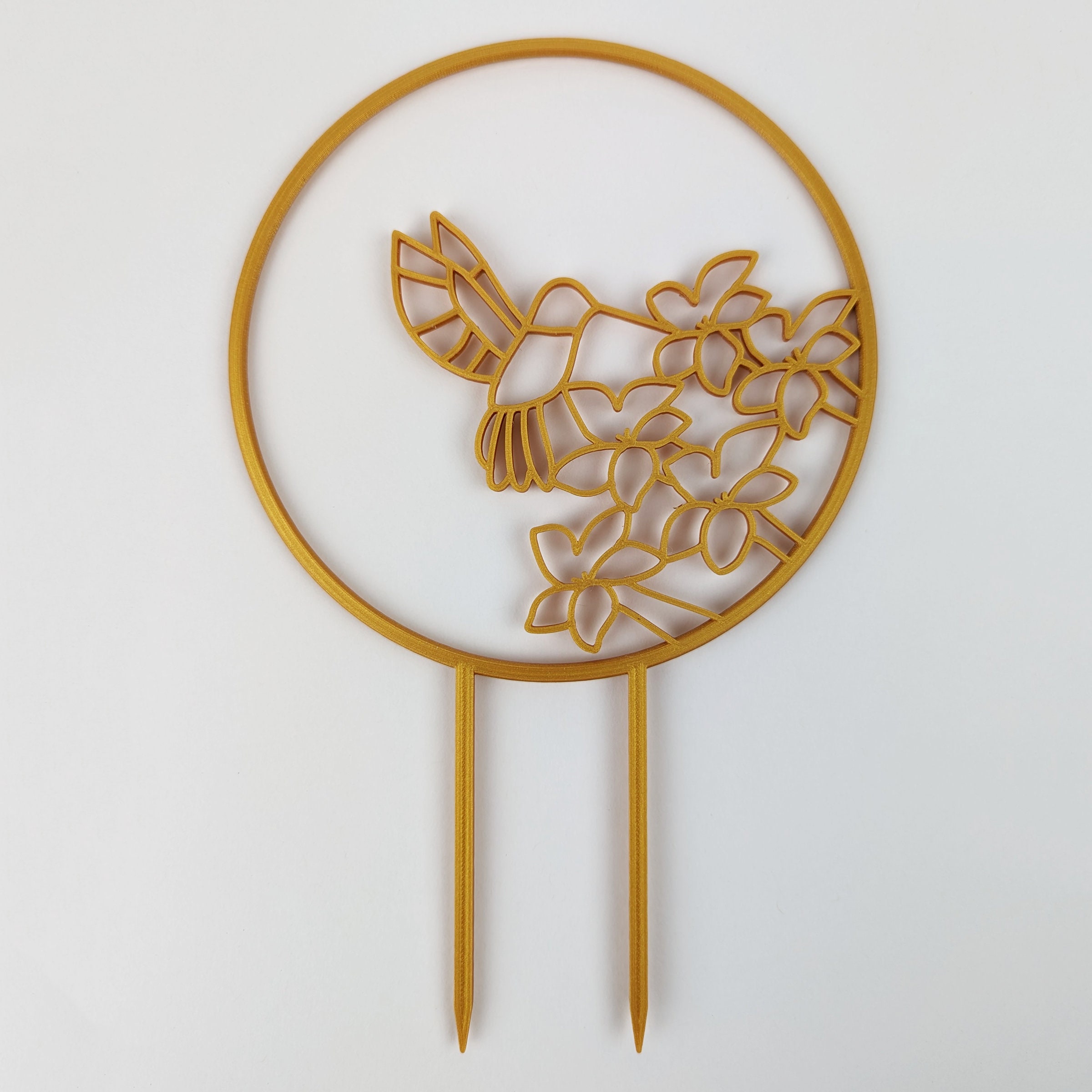 Hummingbird Trellis Wood Plant Trellis Houseplant Trellis Plant Stake ...