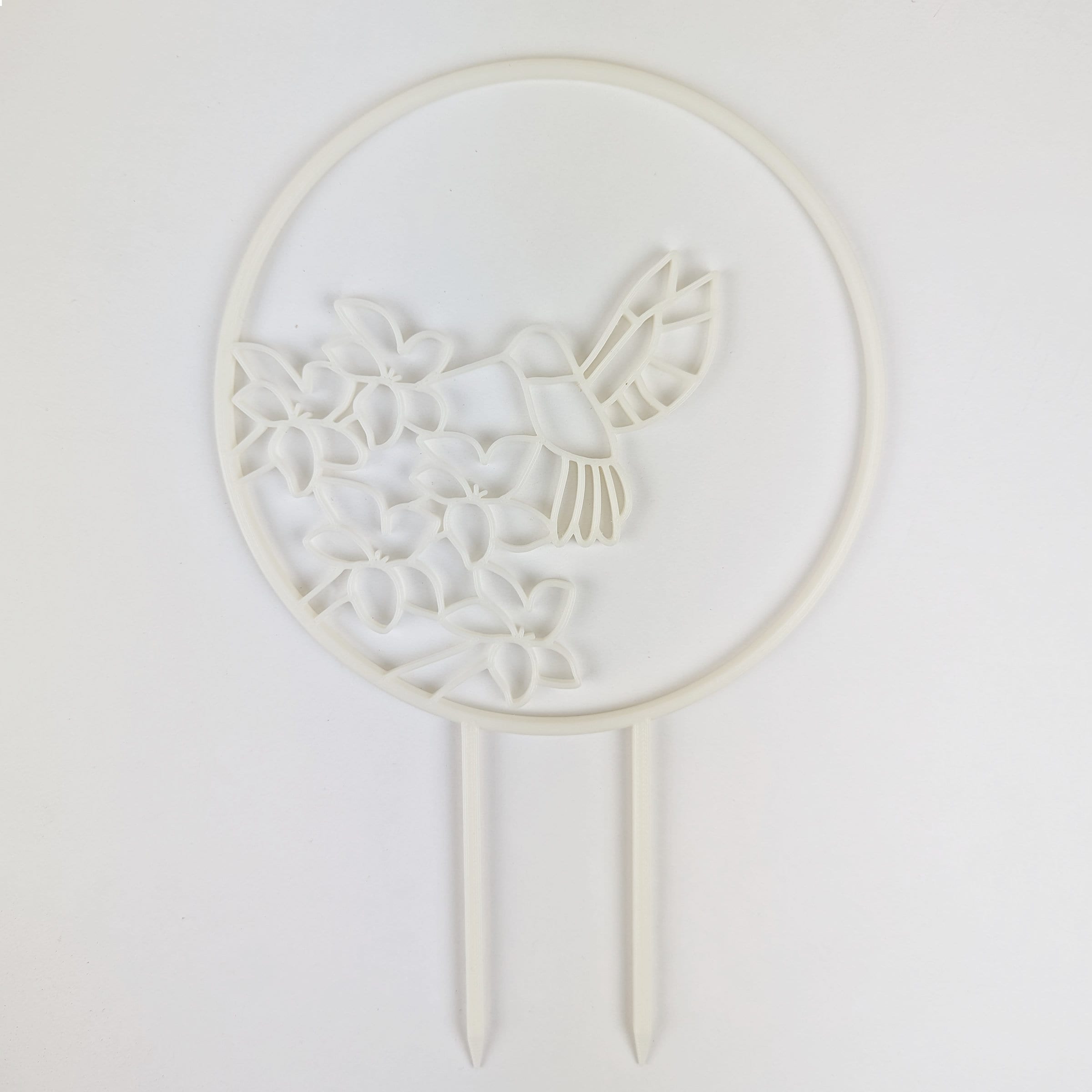 Hummingbird Trellis Wood Plant Trellis Houseplant Trellis Plant Stake ...